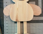 DIY Mini Critter Stick Leg Bumble Bee Unfinished Wood Craft - Etsy