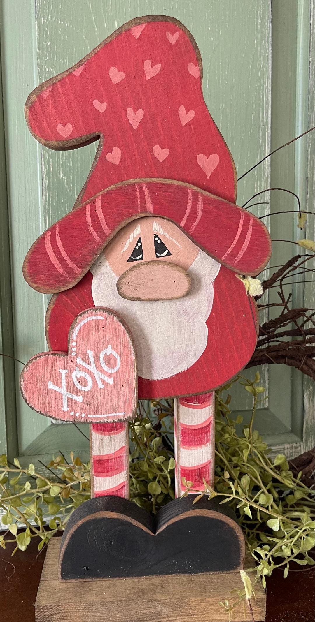 E-pattern/digital Mini Critter Stick Leg XOXO Gnome Wood Craft DIY ...