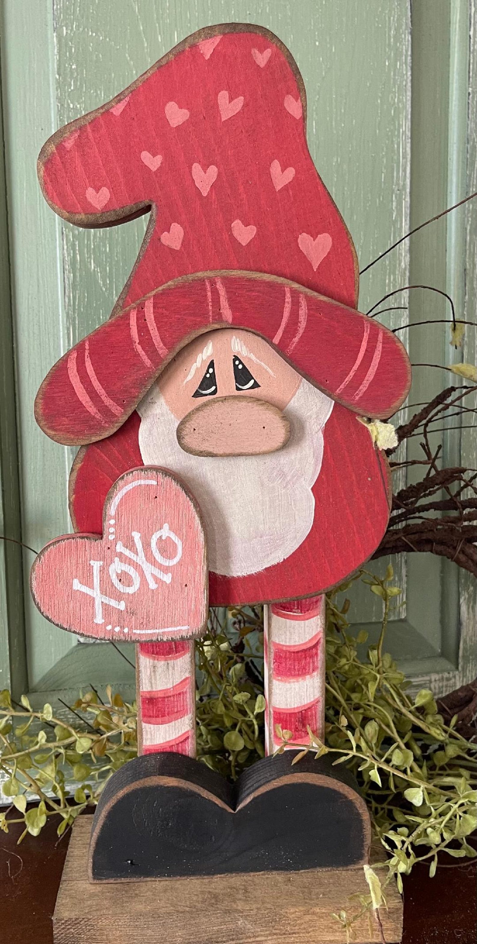 E-pattern/digital Mini Critter Stick Leg XOXO Gnome Wood Craft DIY ...