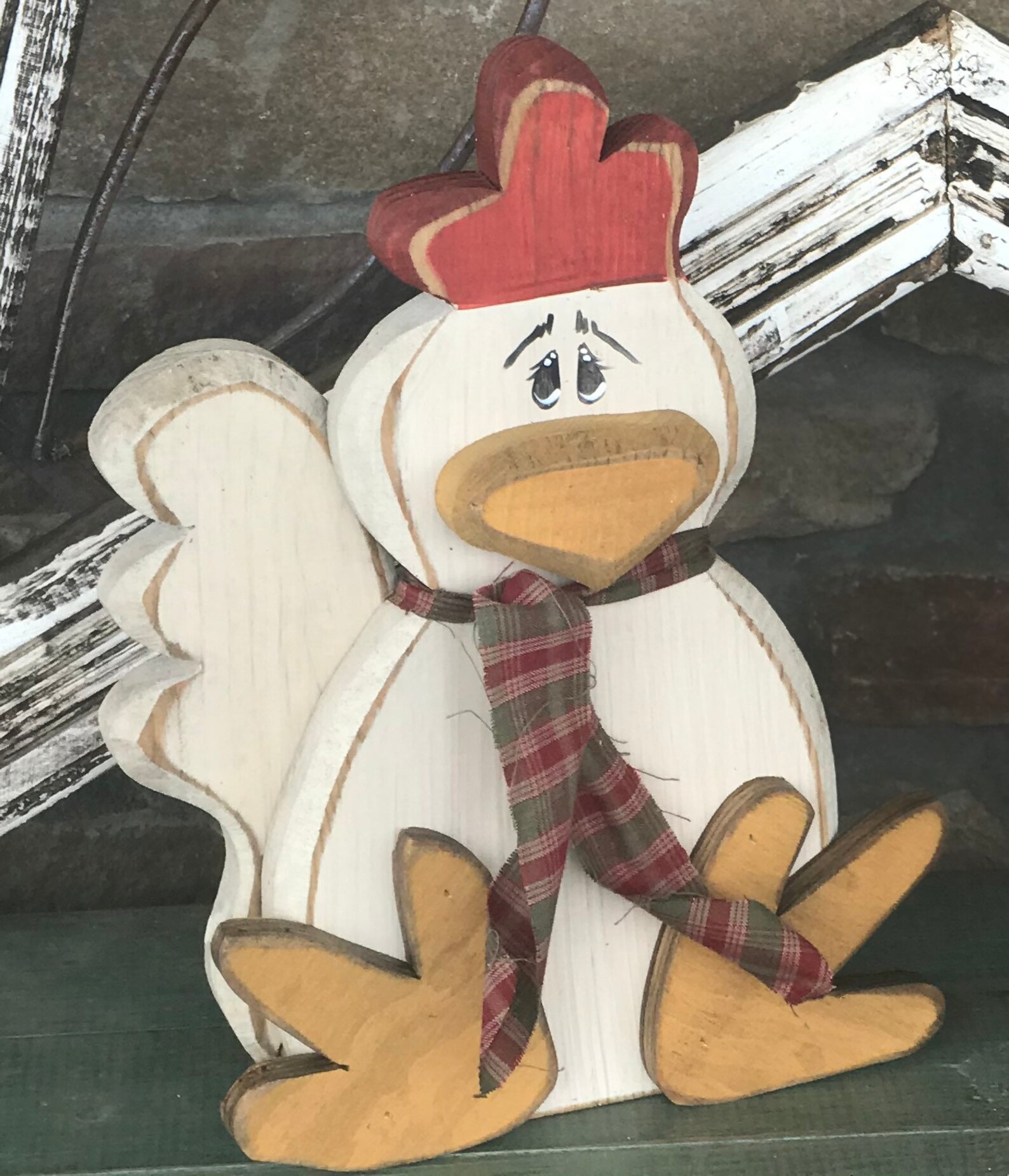 DIY Pig/chicken 2in1 COMBO Unfinished Chicken and Pig Shelf - Etsy