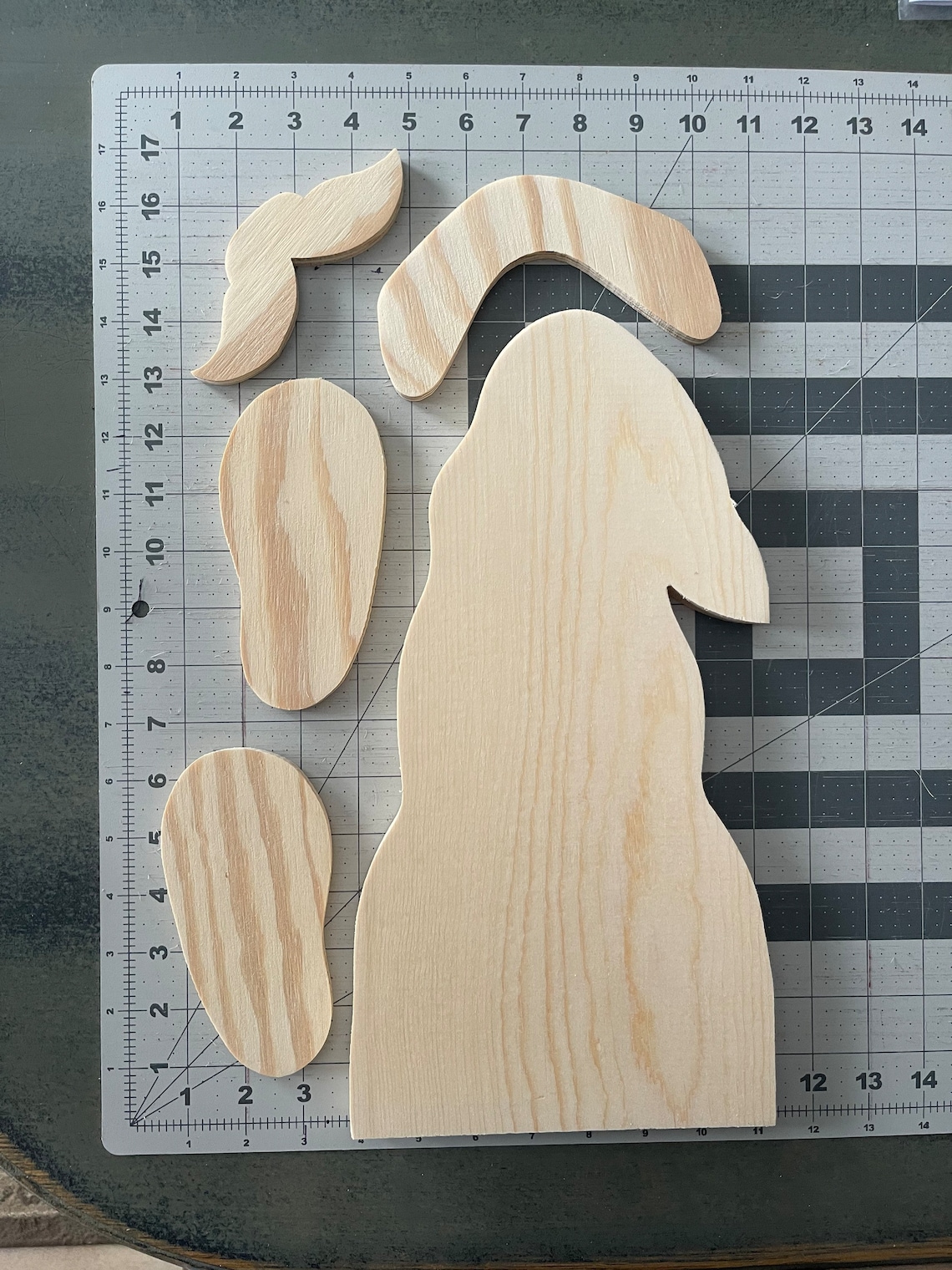 DIY Critter Sitter Santa Unfinished Wood Craft Kit - Etsy