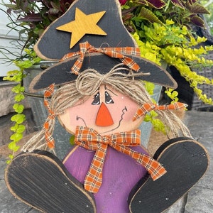 E-PATTERN Critter Sitter Collection Witch Sitter/hanger Wood Craft DIY ...