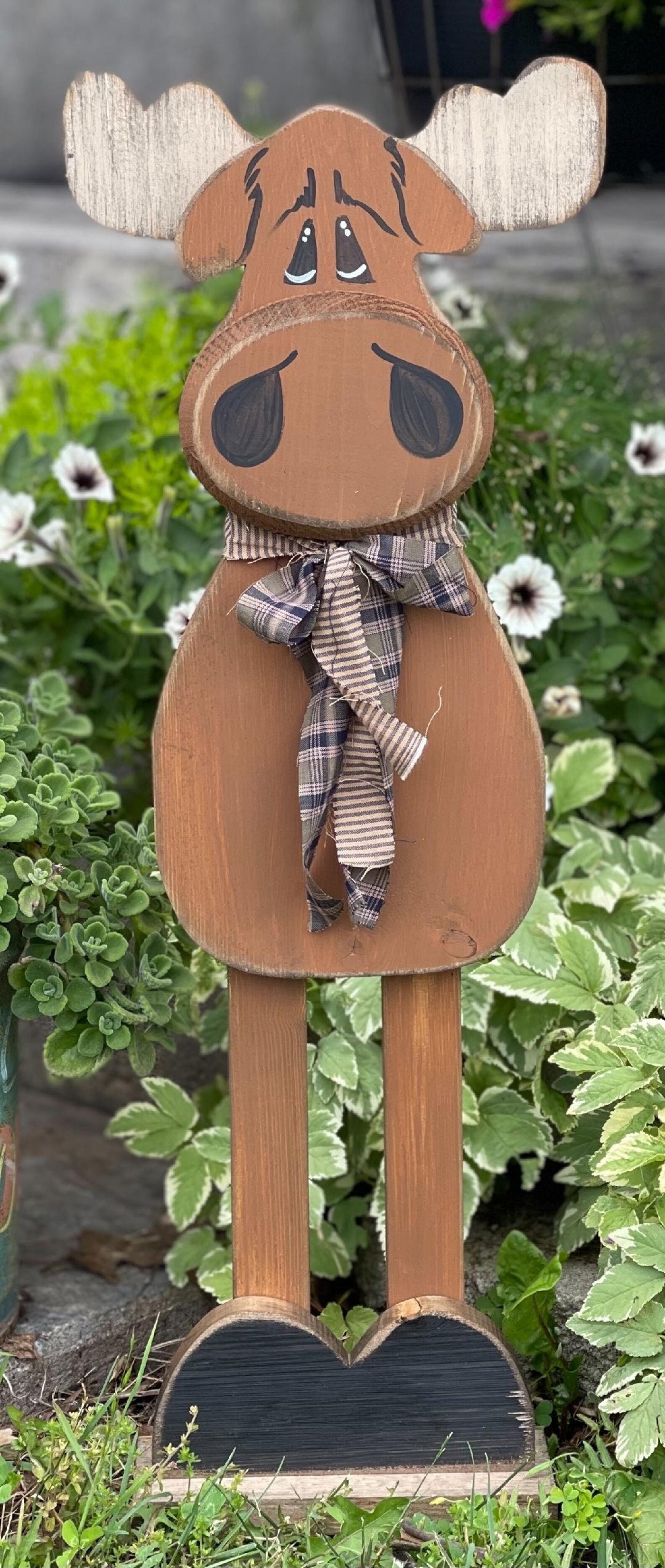 E-PATTERN Critter Stick Leg Moose Wood DIY Pattern - Etsy