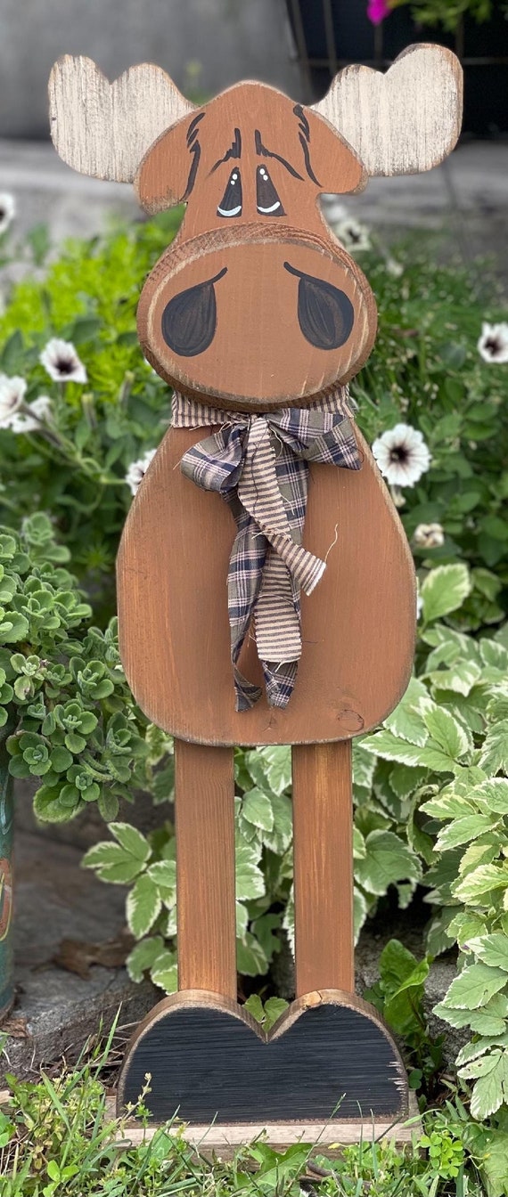 Mail-out-pattern Critter Stick Leg Moose Wood DIY Pattern - Etsy
