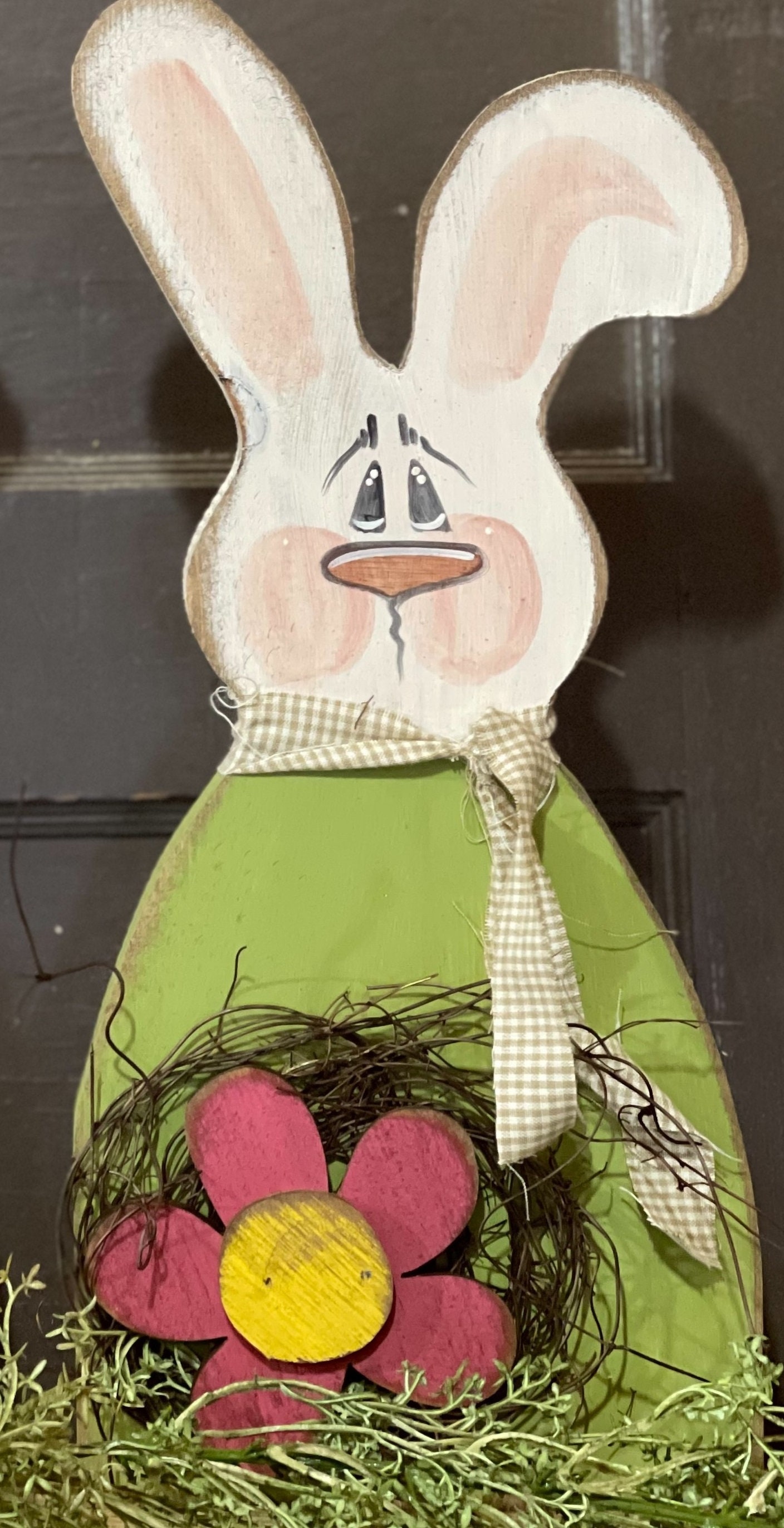 E-PATTERN Critter Sitter Collection Bunny Wood Craft DIY Pattern - Etsy