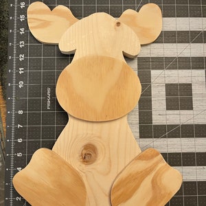 DIY Moose/bear 2in1 COMBO Unfinished Moose and Bear Shelf - Etsy