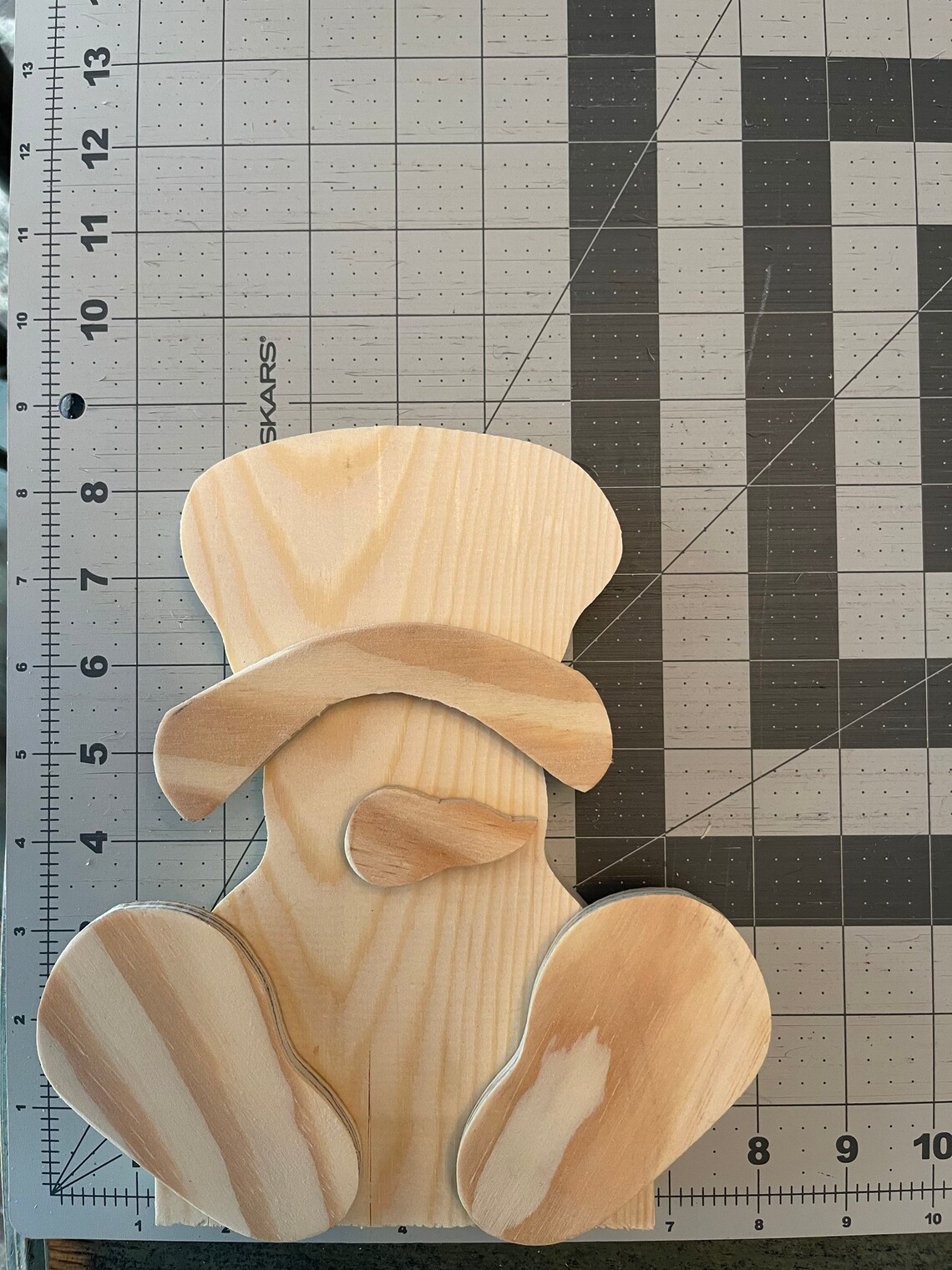 Mini DIY Snowman Unfinished Wood Craft Kit | Etsy