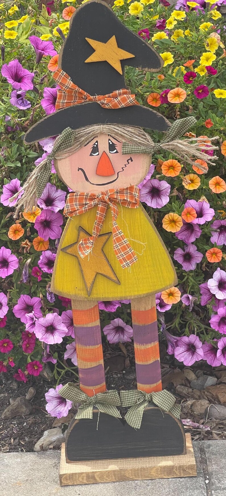 Mail-out-pattern Critter Stick Leg Collection Witch Stander Wood Craft ...