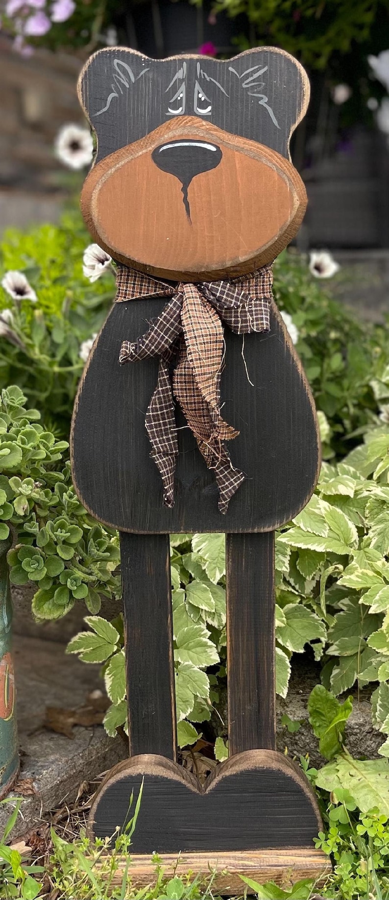 Mail-out-pattern Critter Stick Leg Bear Wood DIY Pattern - Etsy