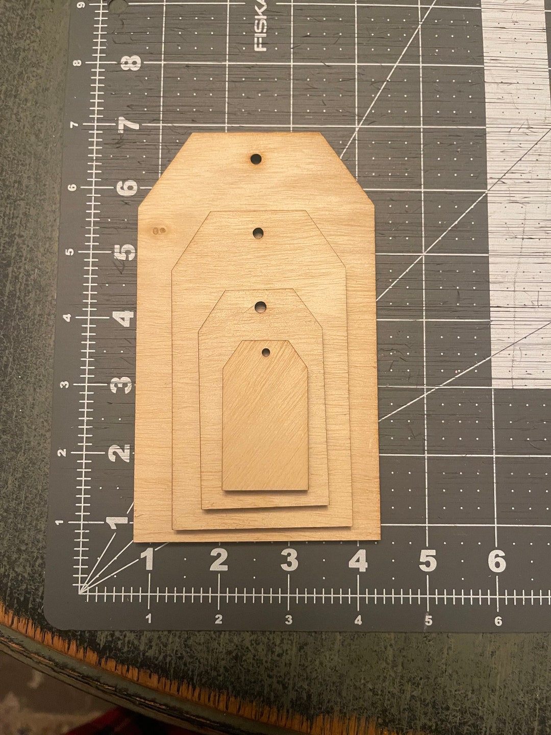 Crafters Pack-10- 50 Wood Tags, Unfinished Tags, Tag Cutout, DIY Tags ...