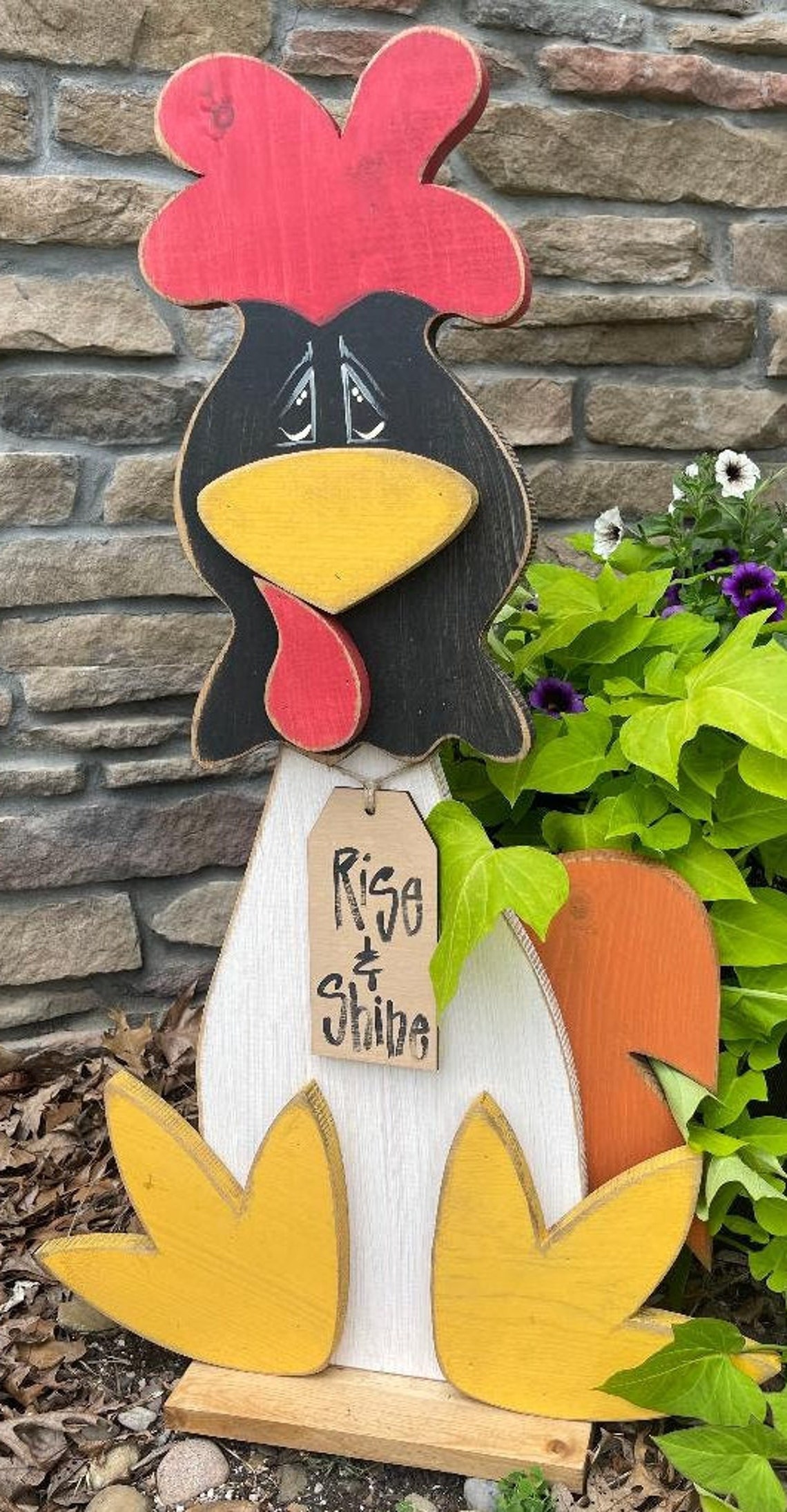 E-PATTERN Large Rooster Sitter Wood Craft DIY Pattern Pdf File and Svg ...