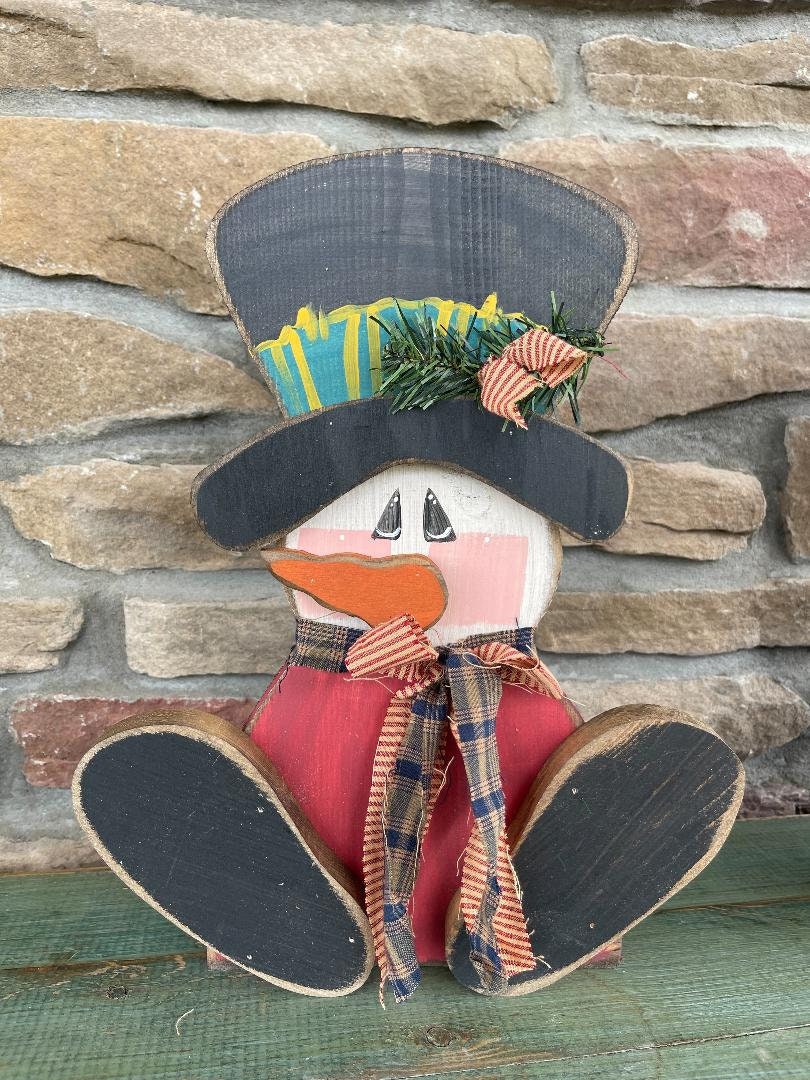 E-PATTERN Critter Sitter Collection Small Snowman - Etsy