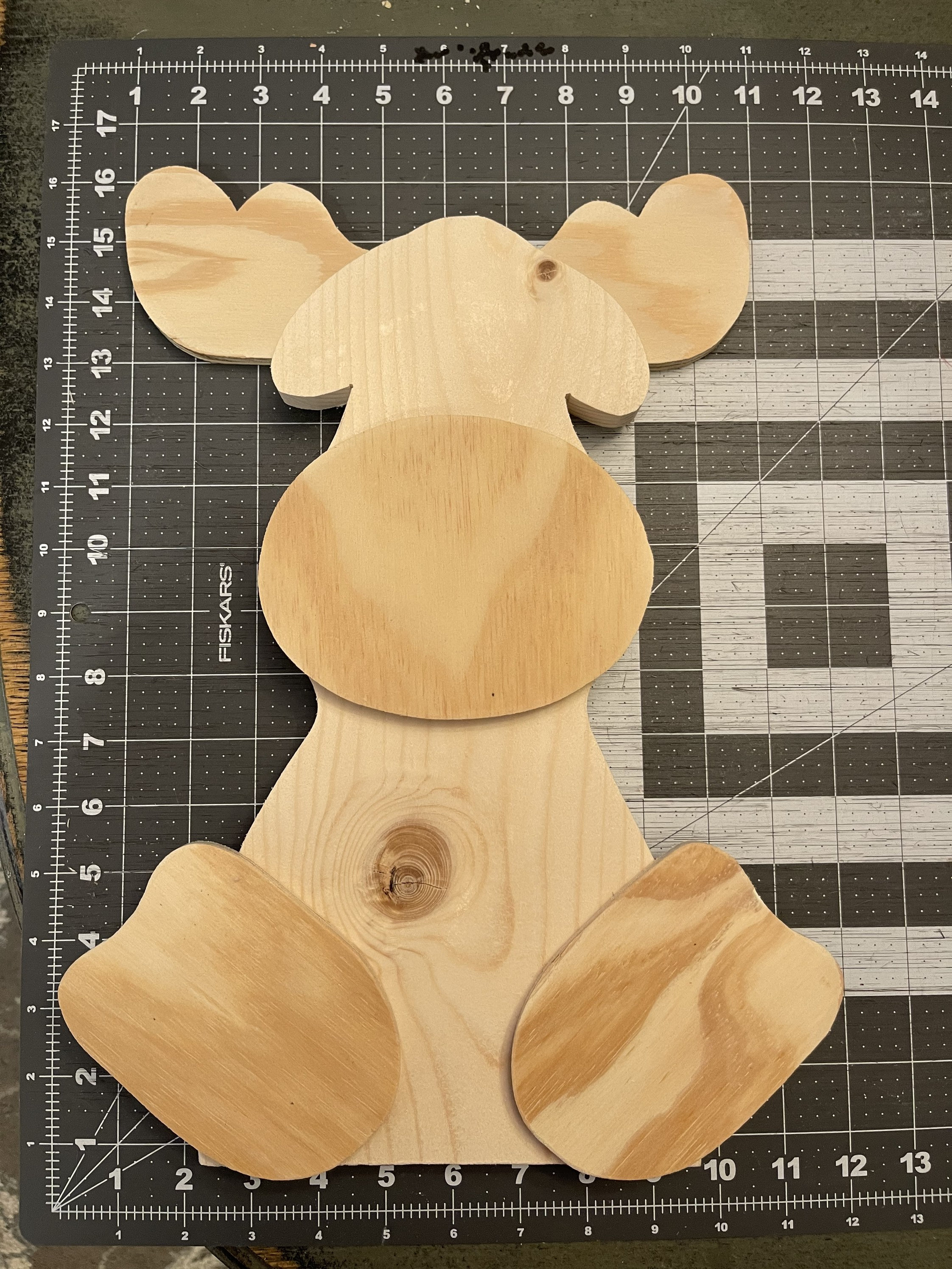 DIY Moose Shelf Sitter/ Hanger Unfinished Wood Craft Kit - Etsy