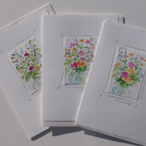Watercolor Cards Handmade - Etsy