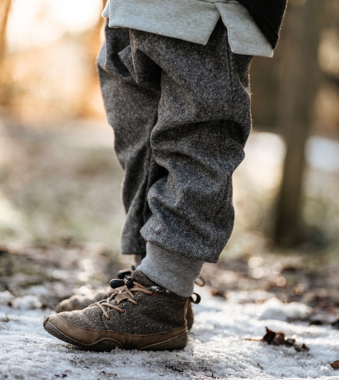 Wool Tweed Pants "jami", Woolen Tweed, Kids, Baby, Toddler - Etsy