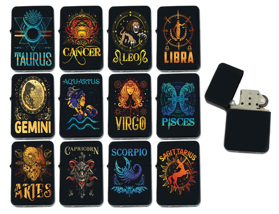 Birthday Zodiac Signs, Horoscope Symbols, Astrology Icons Collection ...