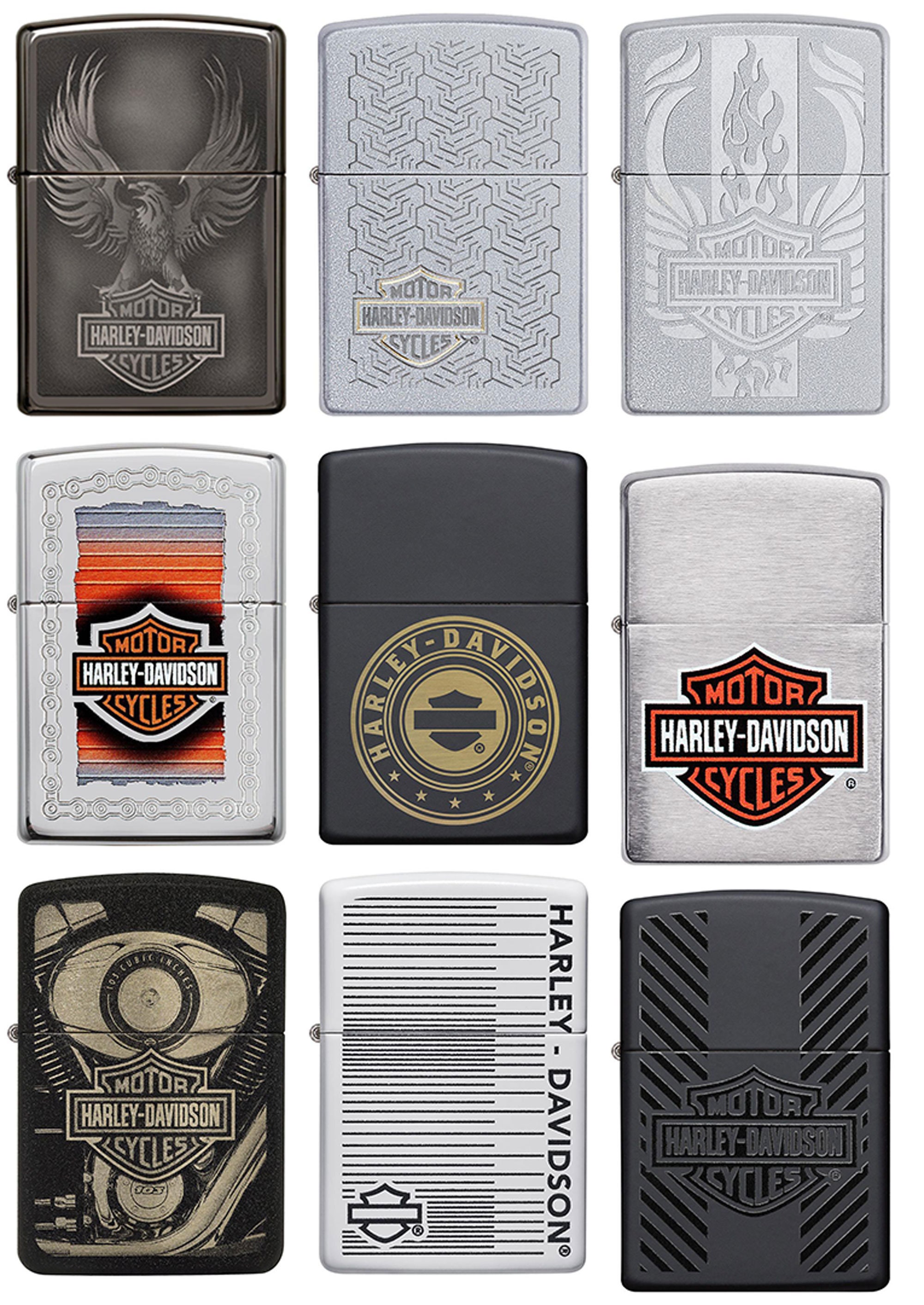 Zippo Lighters Harley Davidson