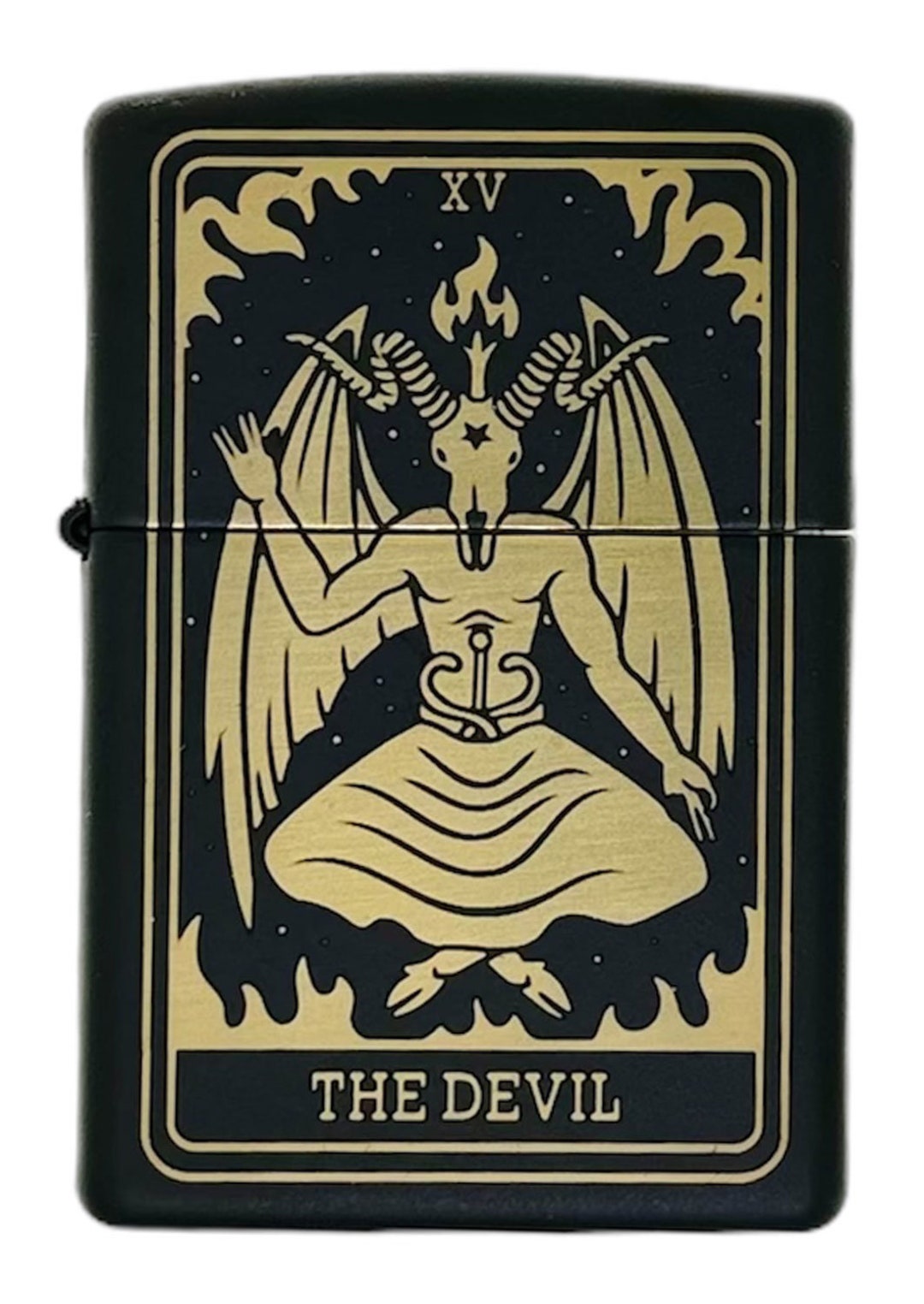 Personalized Tarot Card - the Devil Major Arcana Cards Laser Engraved ...