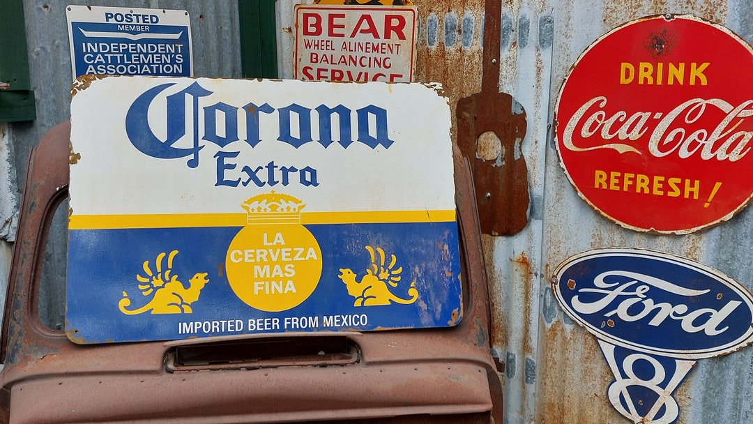 Corona Beer Sign - Etsy