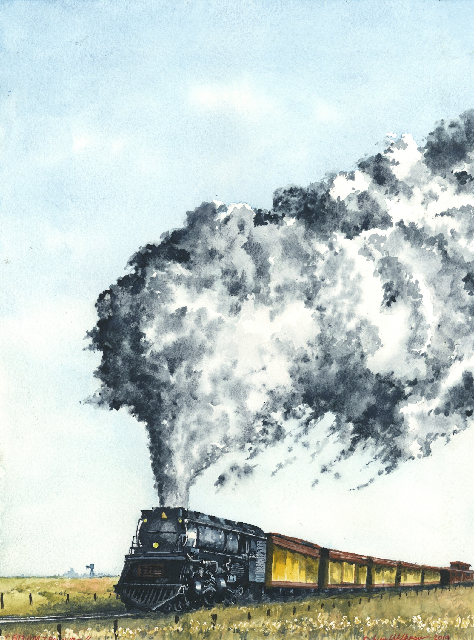 Steam Train. #2 - Etsy