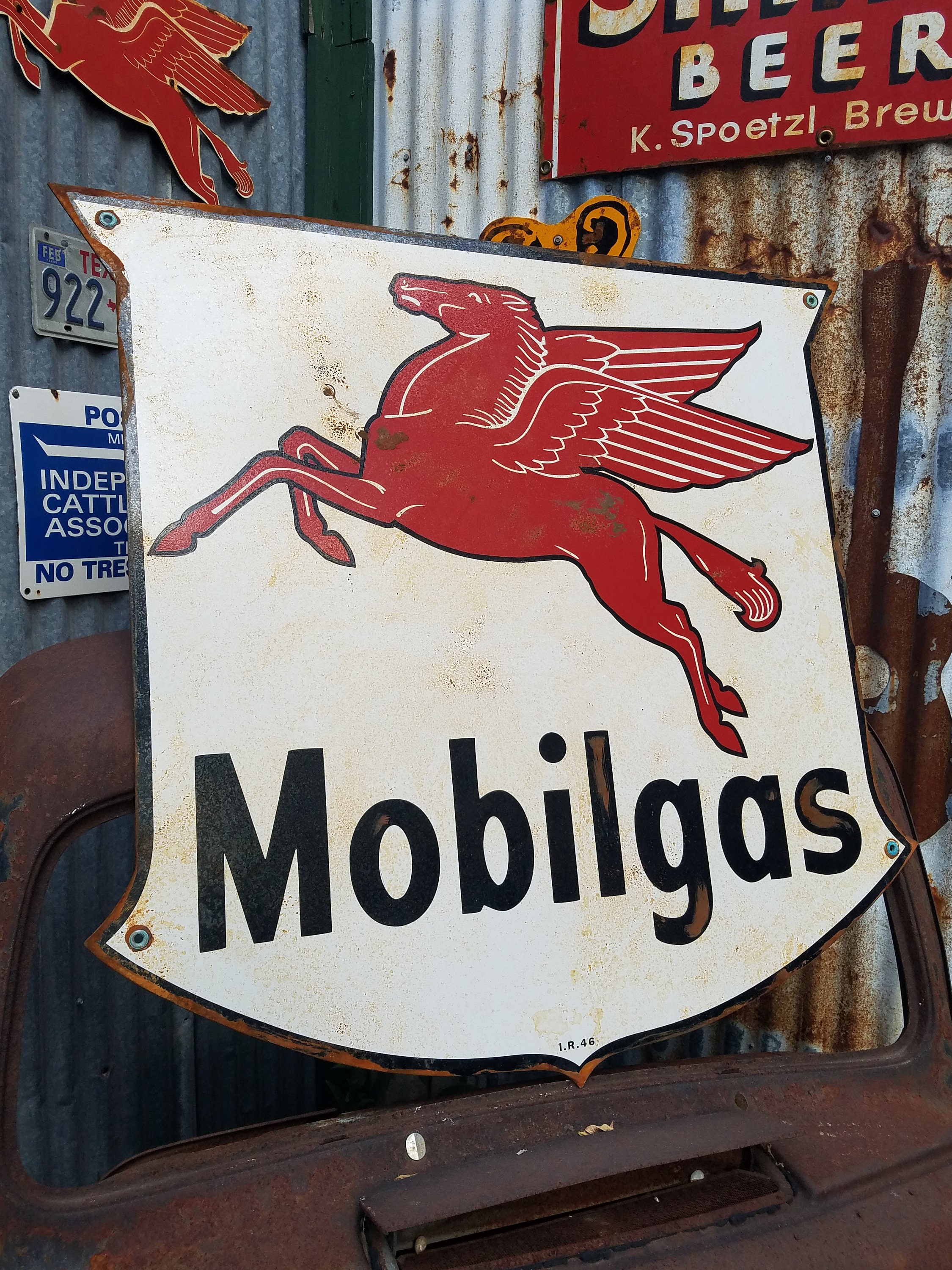 42 Mobilgas Service Station Sign - Etsy