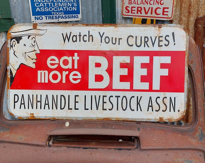Eat More Beef Sign - Etsy