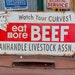 Eat More Beef Sign - Etsy
