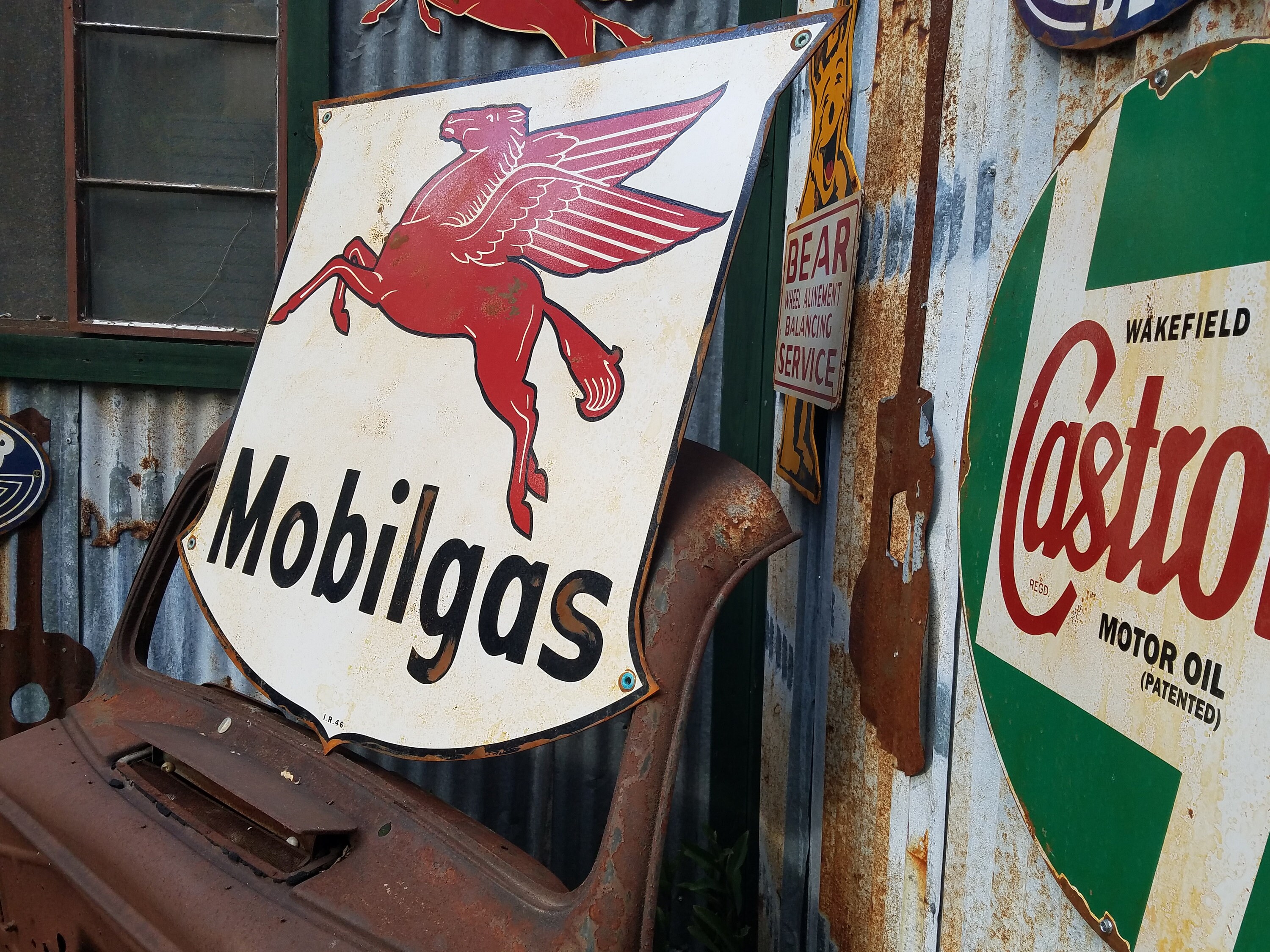 42 Mobilgas Service Station Sign - Etsy