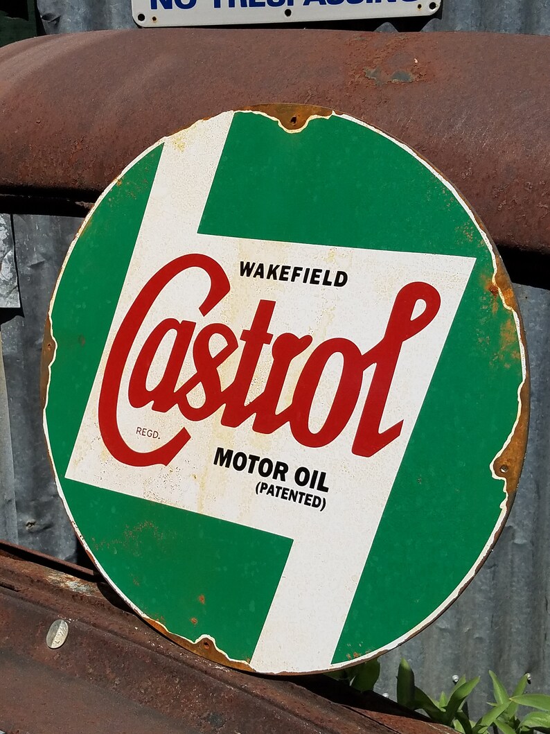 Castrol Sign - Etsy