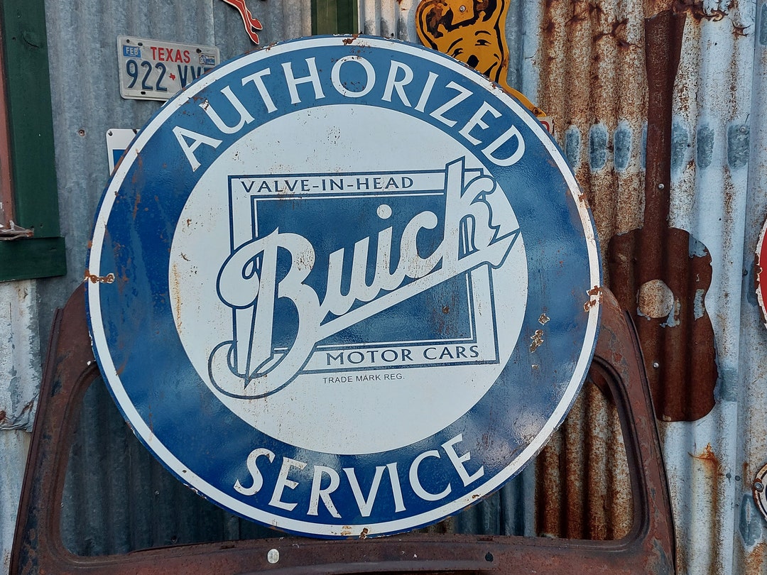 42'" Buick Authorized Service Sign - Etsy