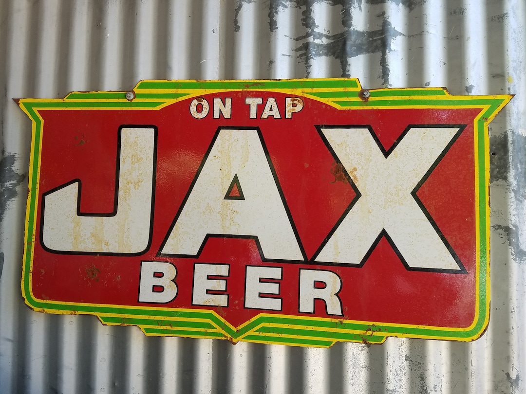 JAX Beer Sign (single Faced) - Etsy