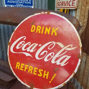 Coca-cola Sign - Etsy