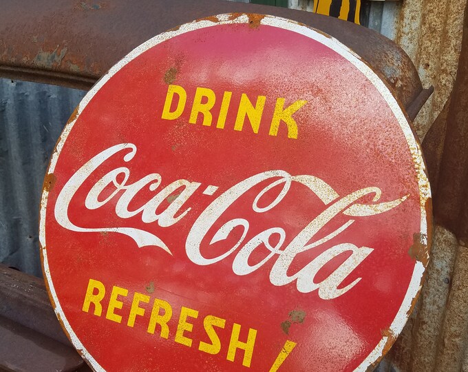 Coca-cola Sign - Etsy