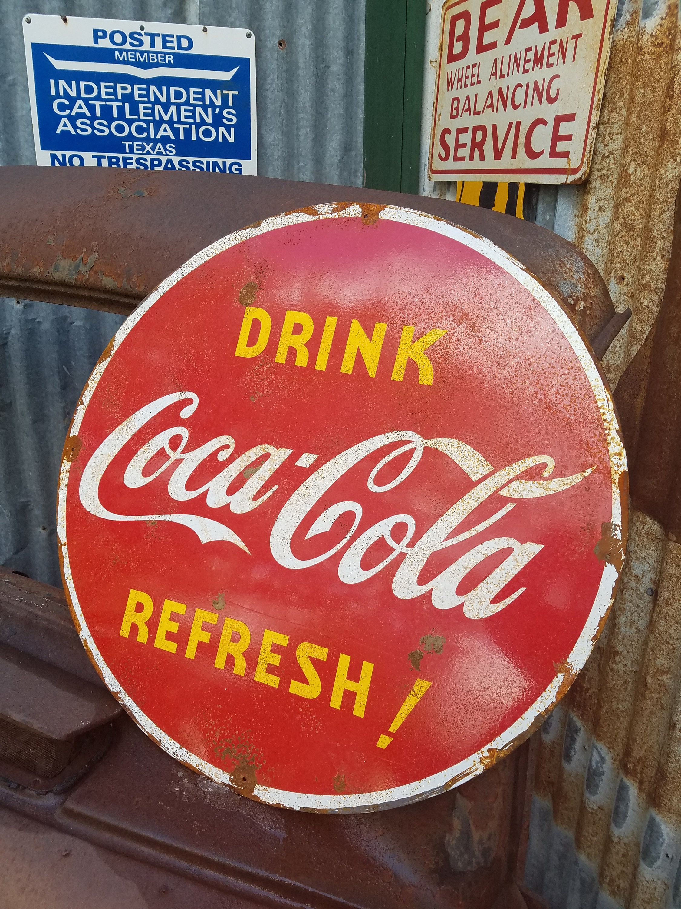 Coca-cola Sign - Etsy
