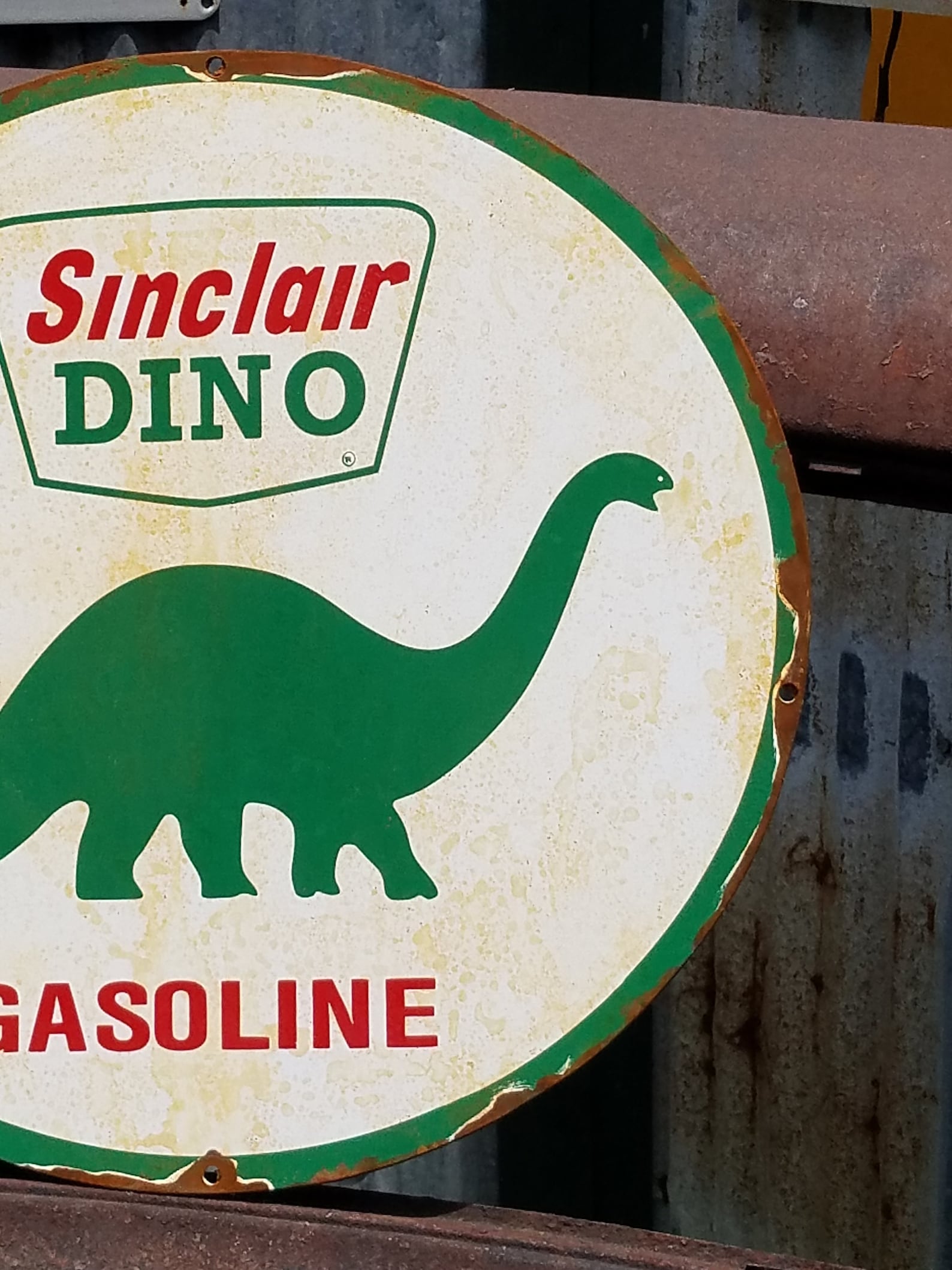 Sinclair Dino Gasoline Sign - Etsy