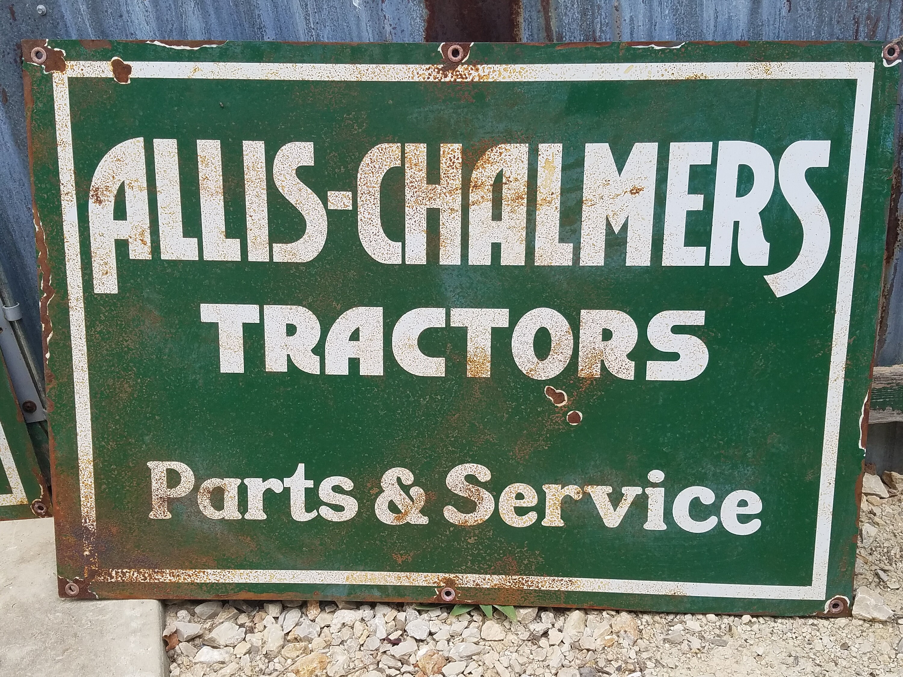 Allis Chalmers Tractor Dealers Sign - Etsy