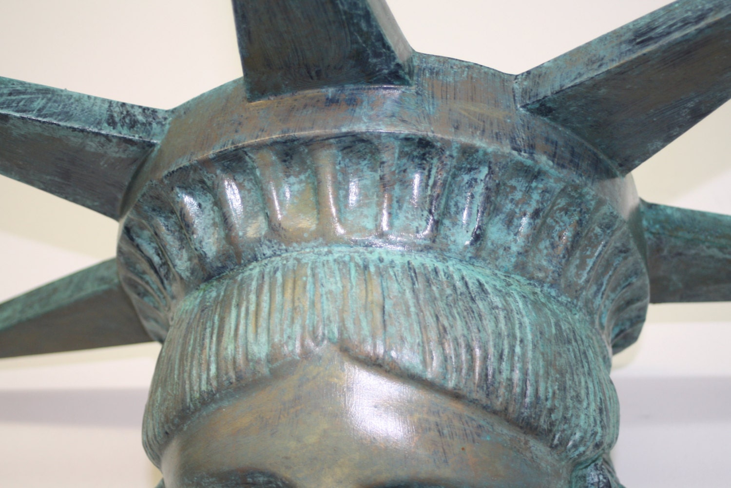 Fiberglass Lady Liberty "libby" Head Sculpture - Etsy