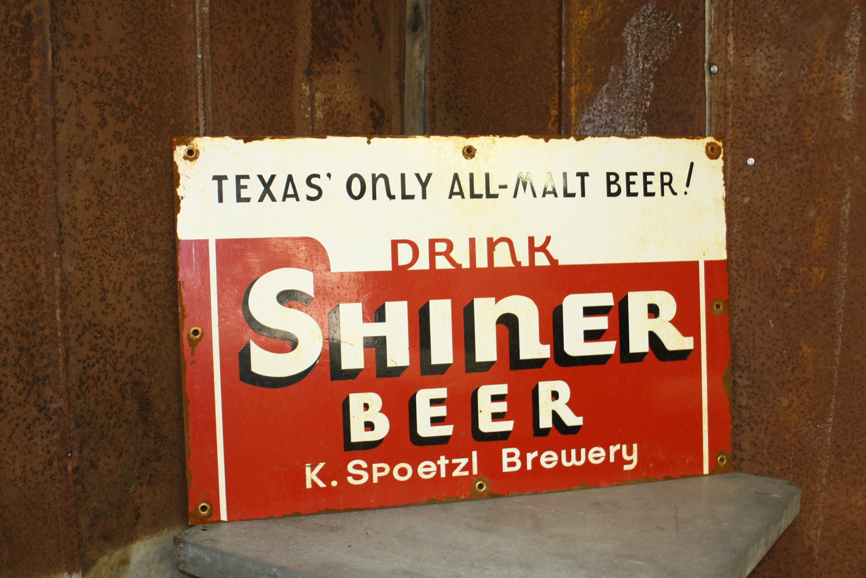 Shiner Beer K. Spoetzl 38 X 24 - Etsy