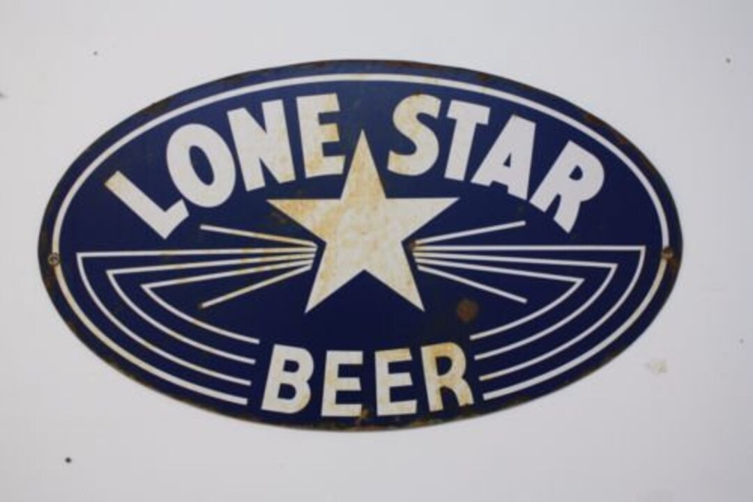 Lone Star Beer Sign 23" X 13 1/2" - Etsy
