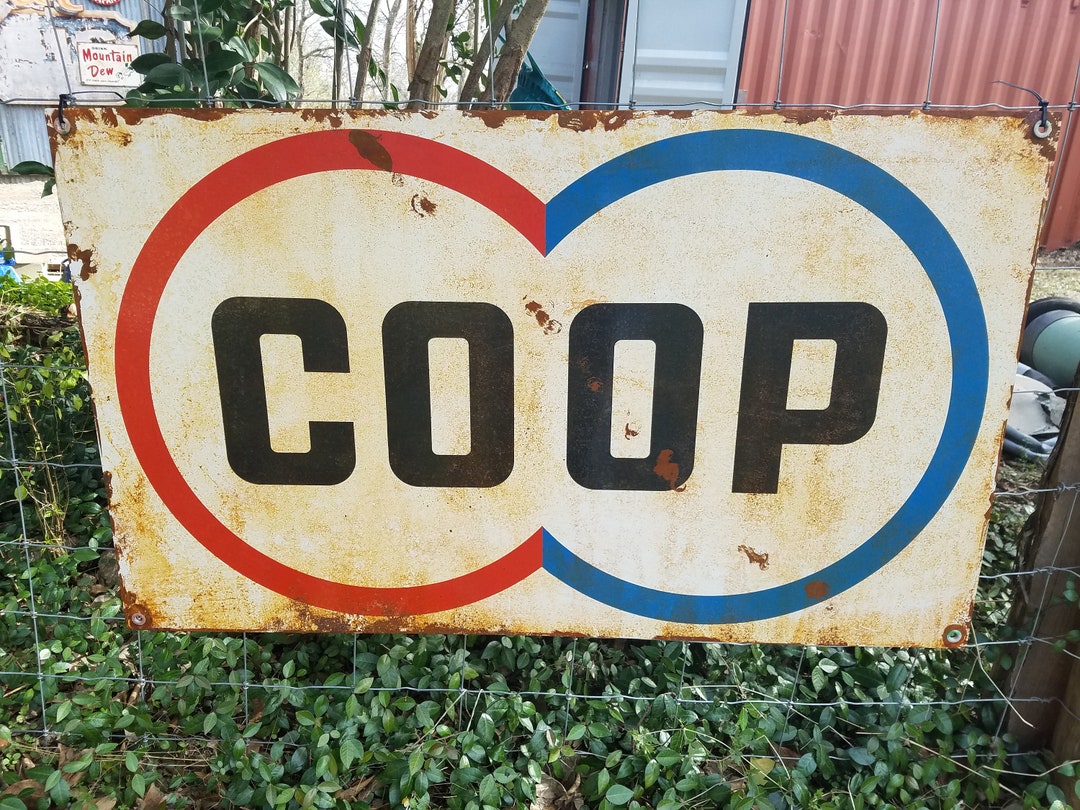 Co-op Sign - Etsy