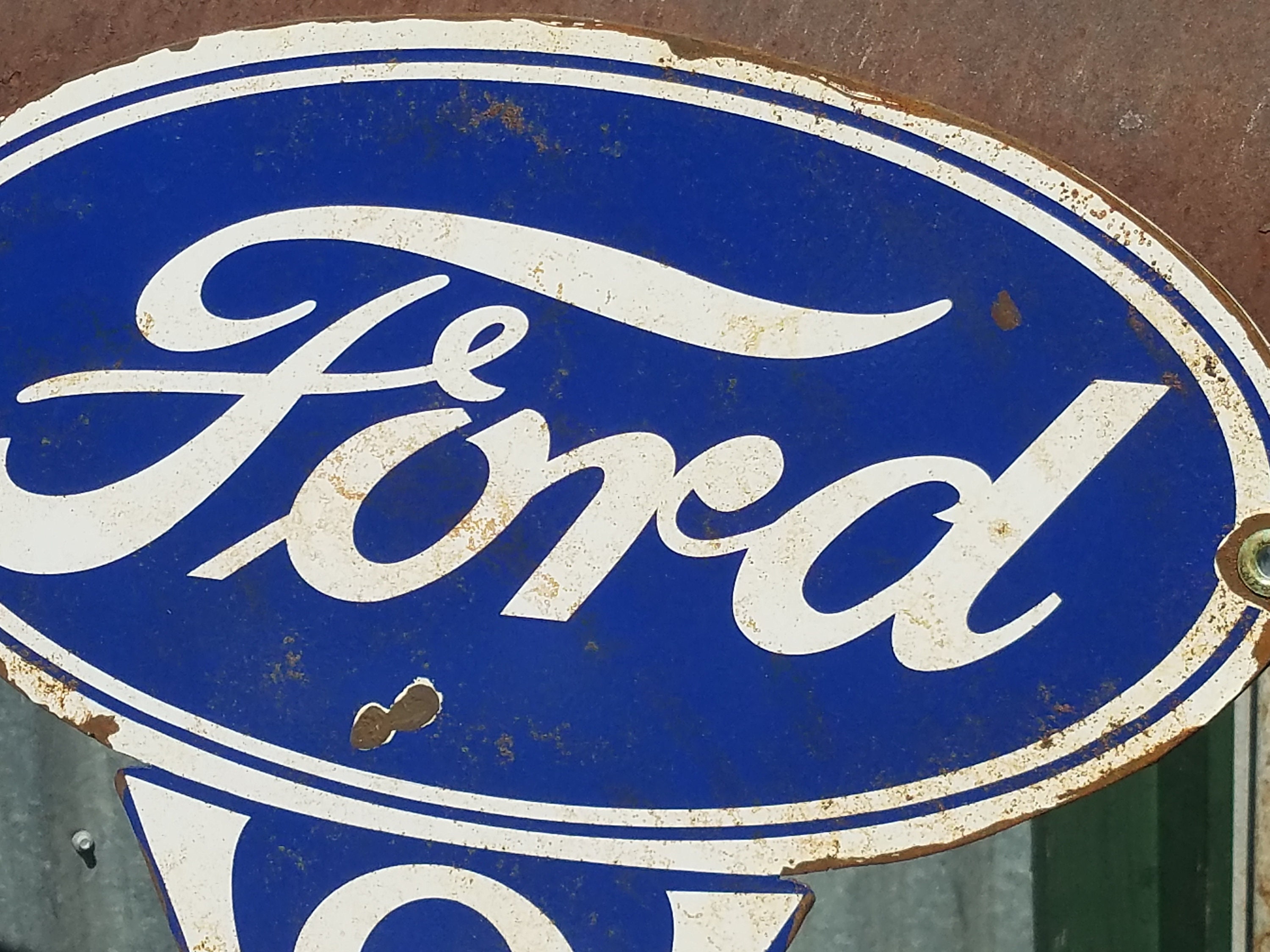 19" X 20" Ford V8 Sign (1939) - Etsy