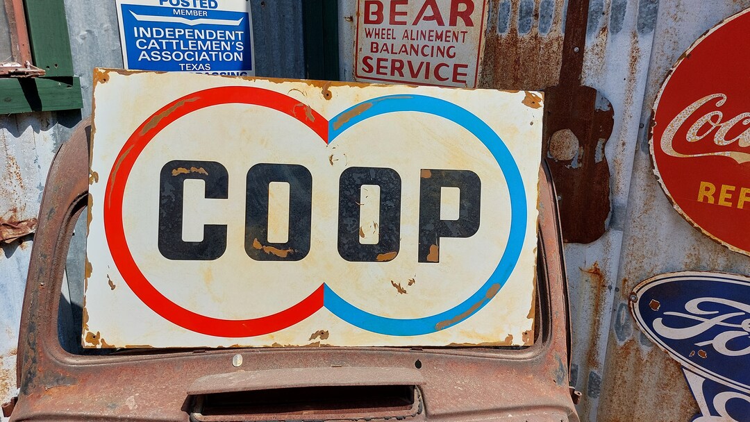 Co-op Sign - Etsy