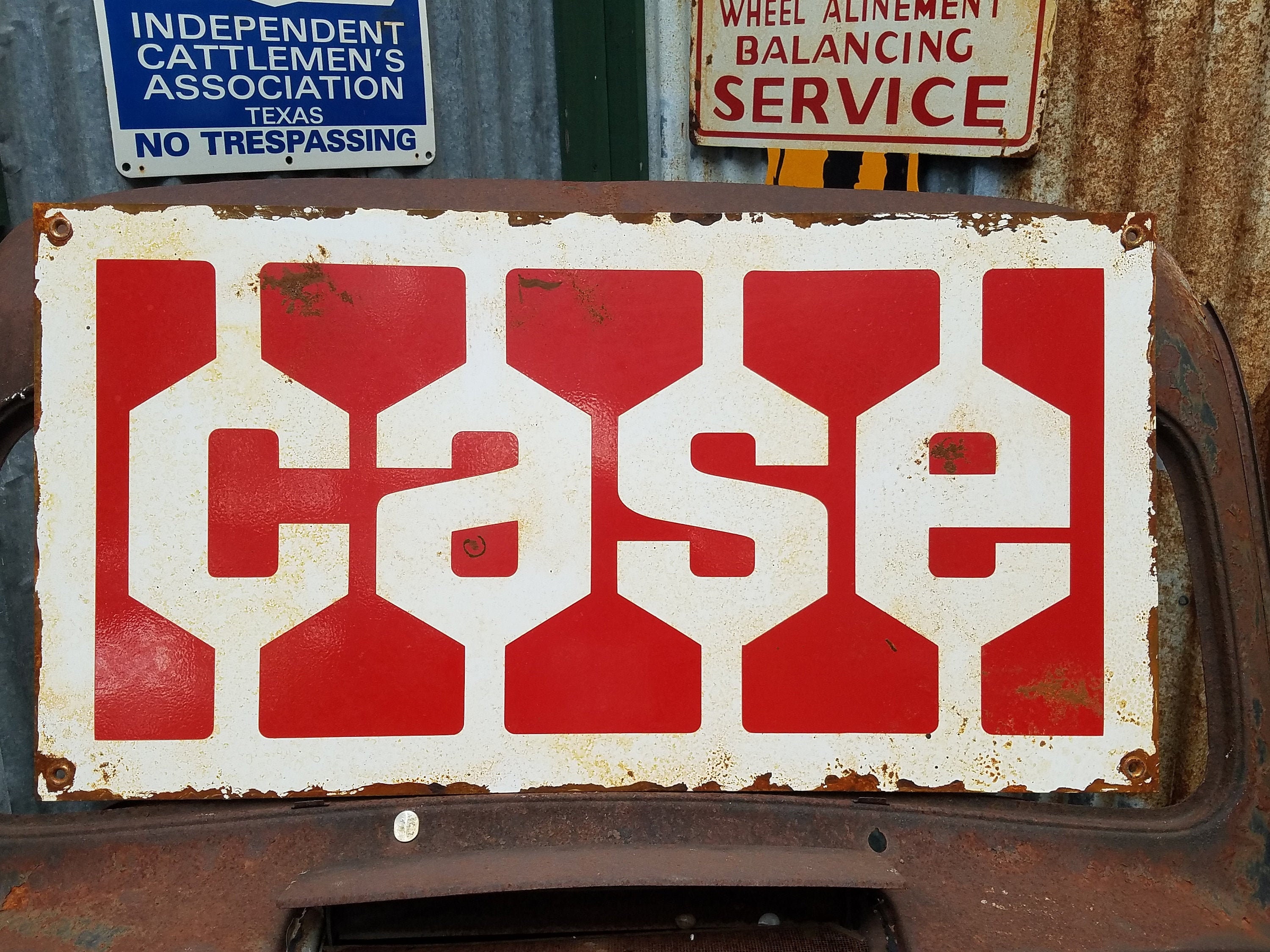 Case Tractor Dealer's Sign - Etsy