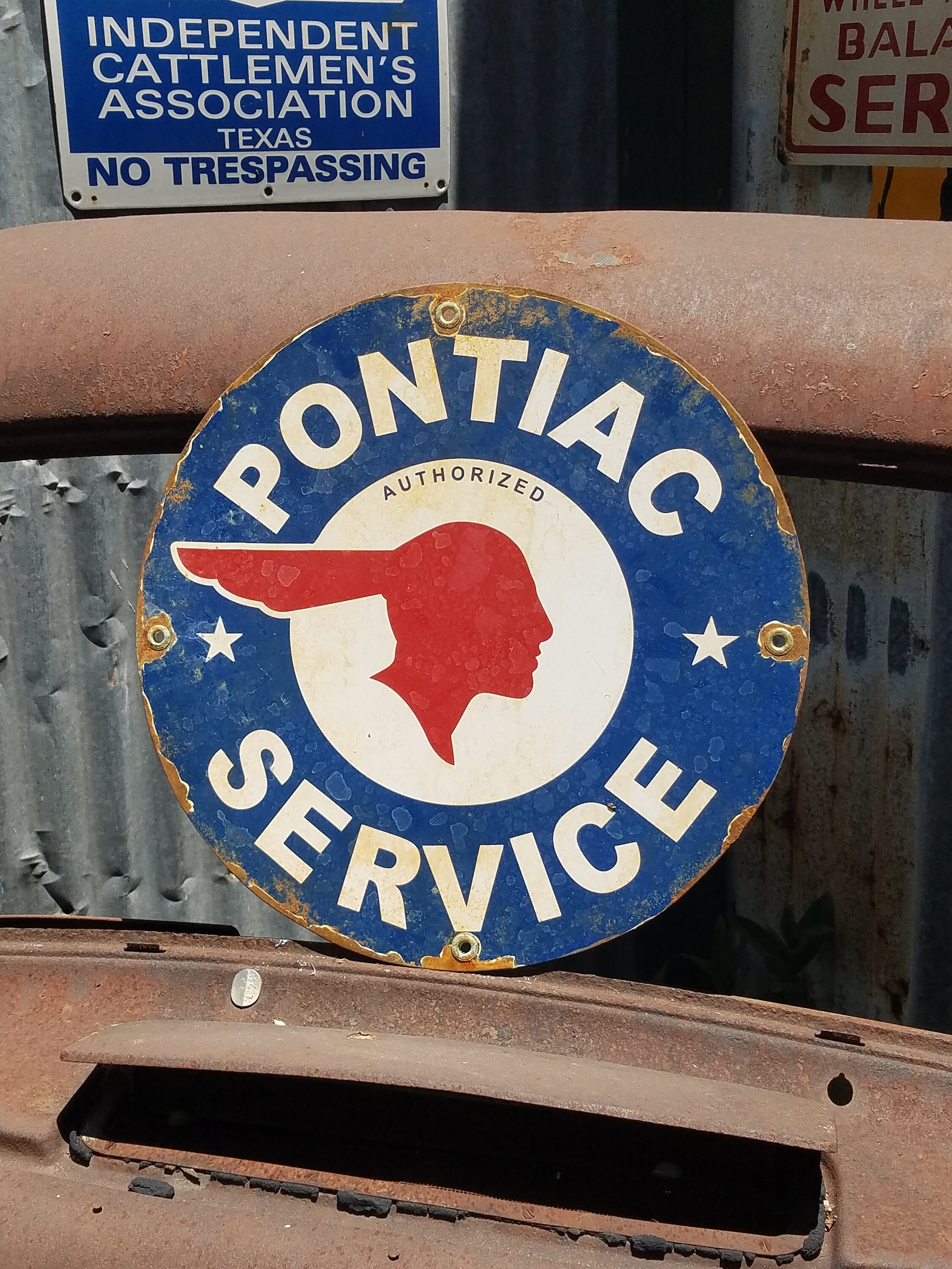 20 Dia. Pontiac Service Sign - Etsy