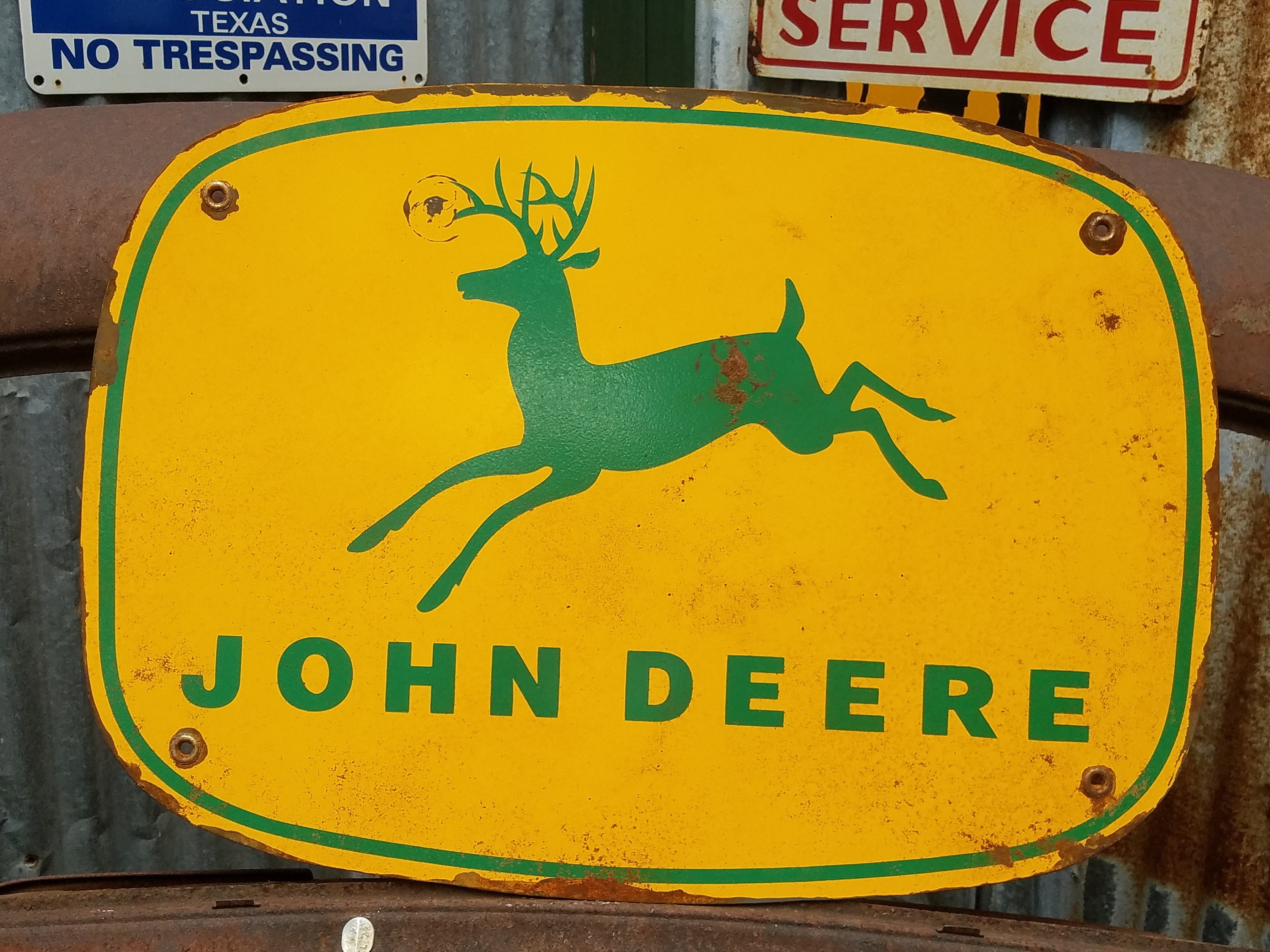 John Deere Dealer's Sign - Etsy