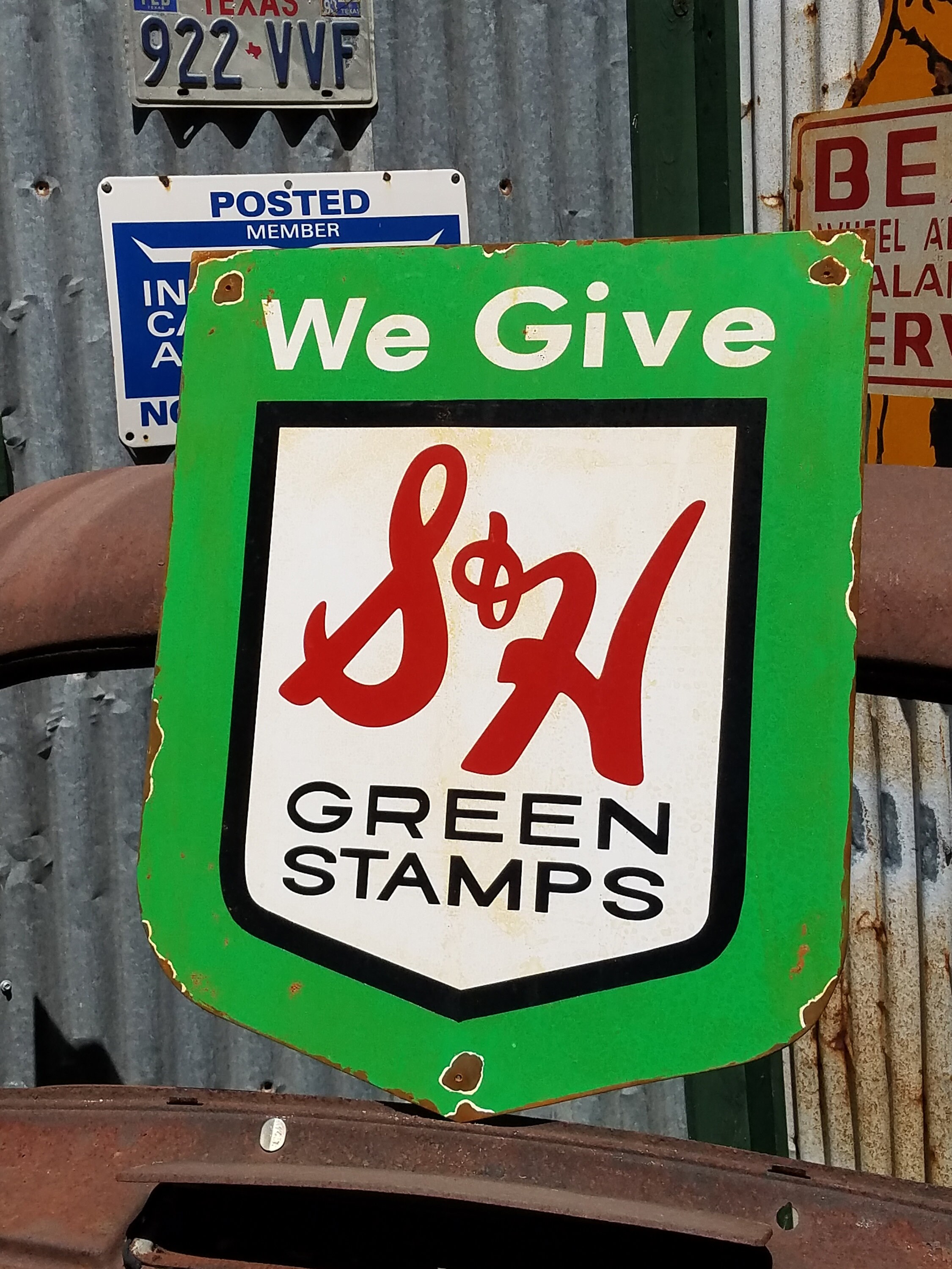 S & H Green Stamps Sign - Etsy