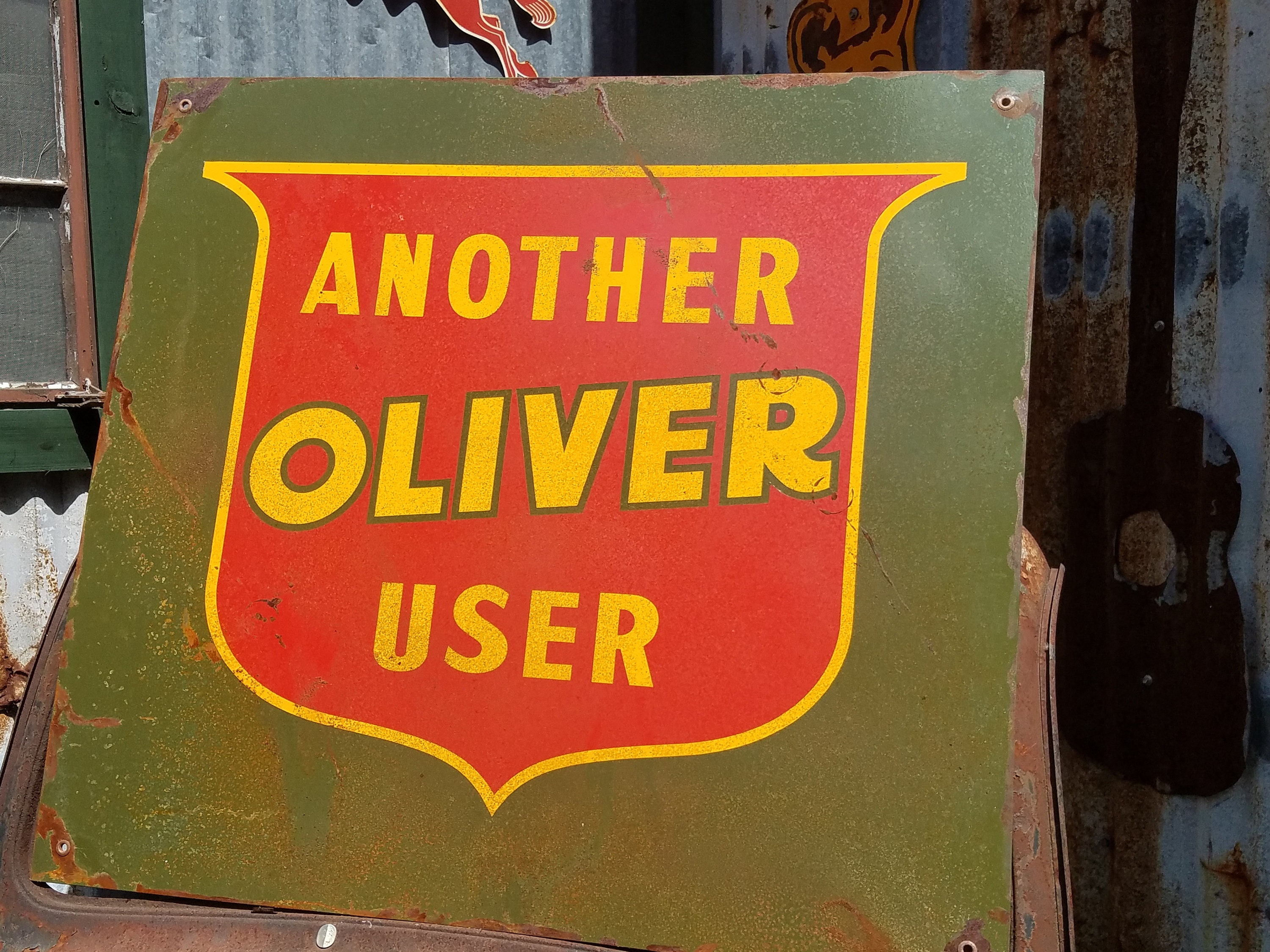 Oliver Tractor Sign - Etsy
