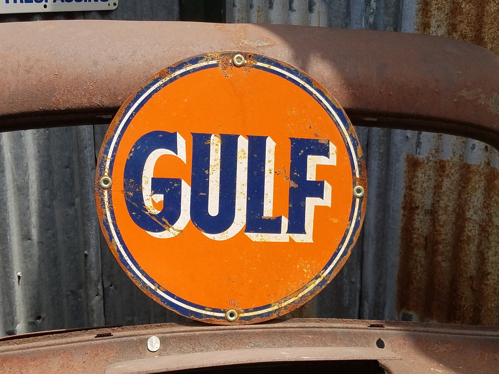 Older Gulf Sign - Etsy