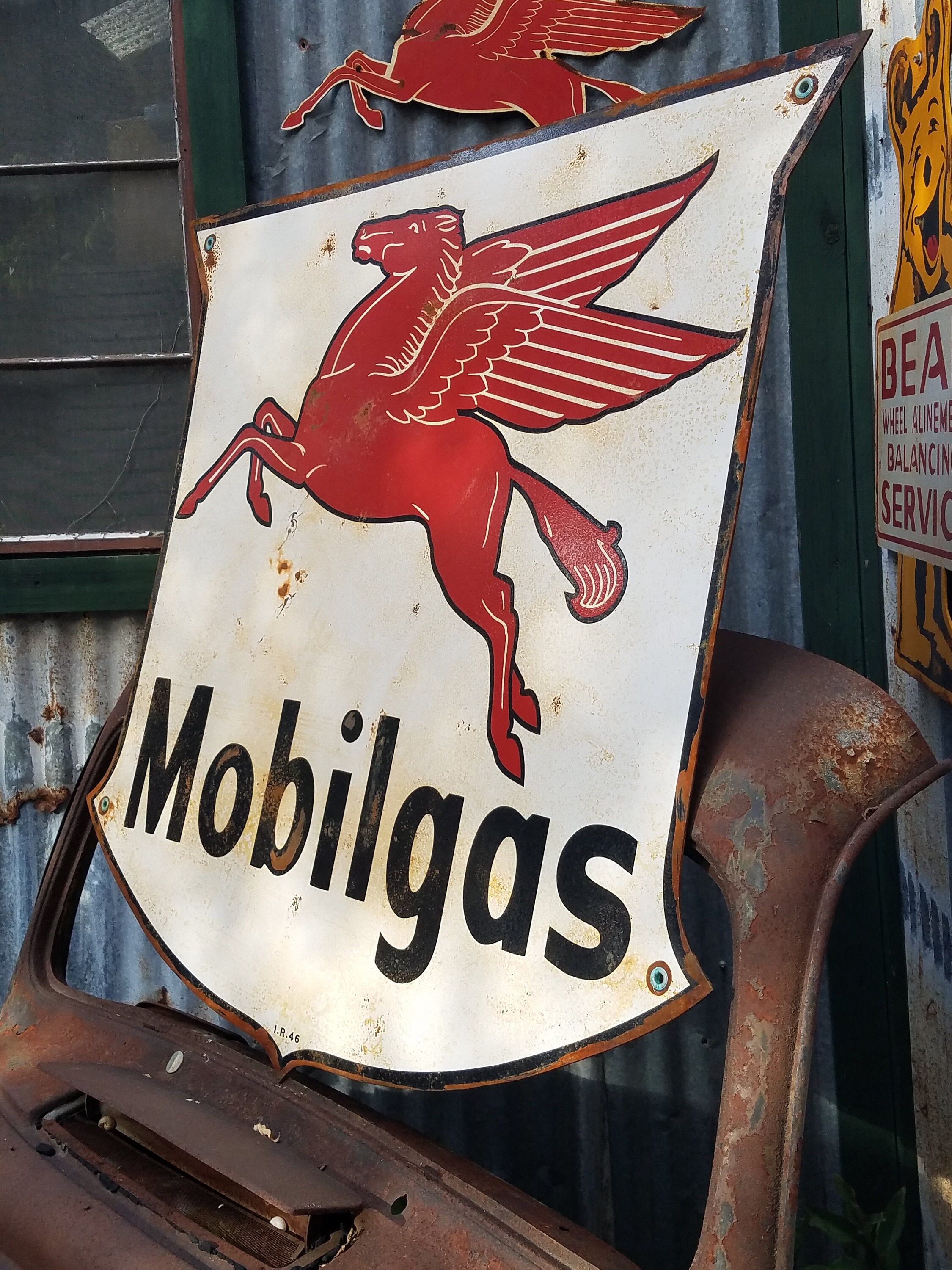 42 Mobilgas Service Station Sign - Etsy