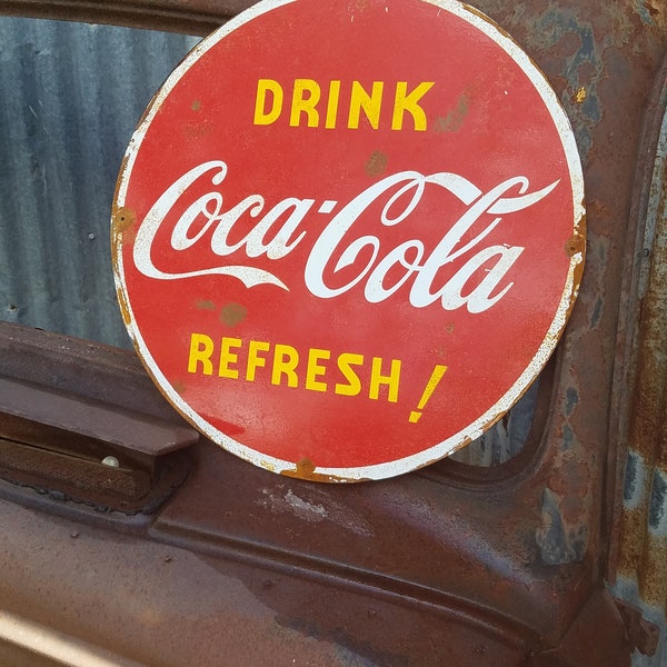 Rusty Coca Cola - Etsy